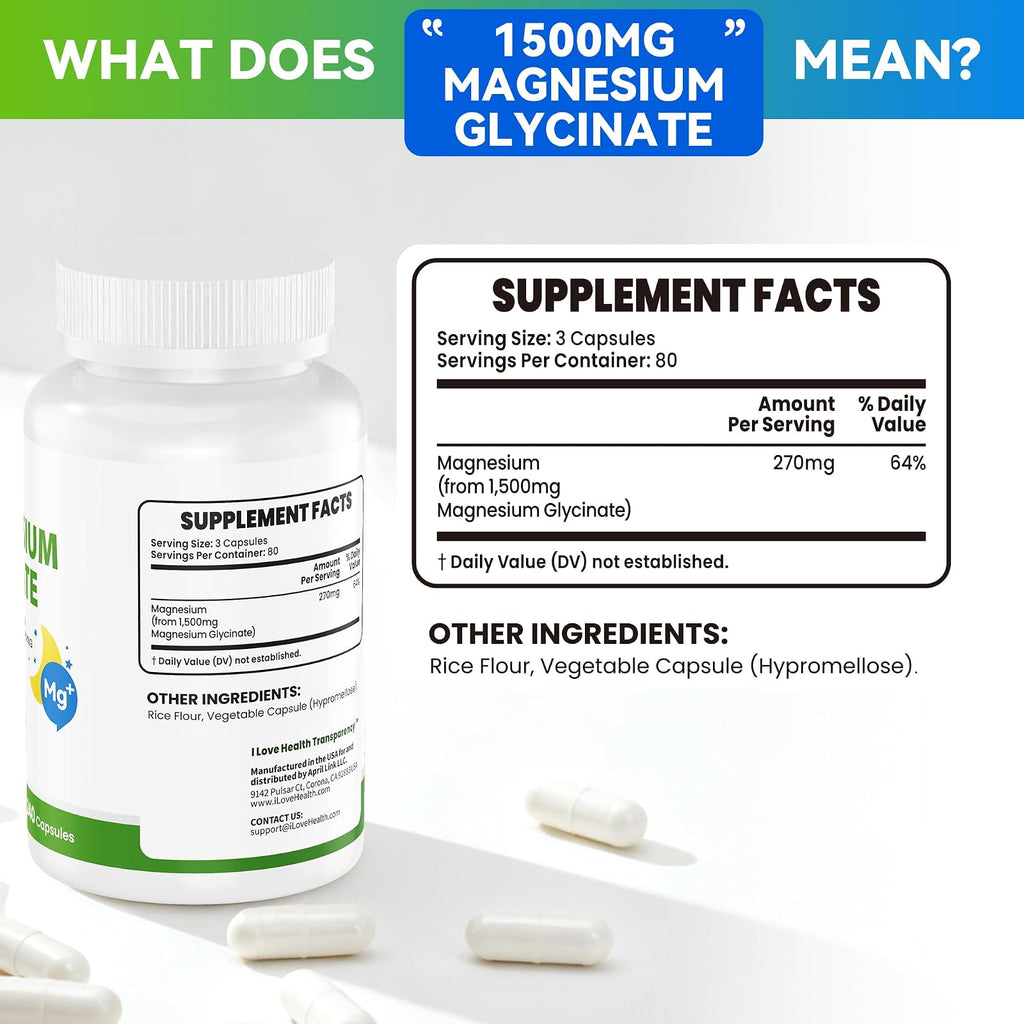 magnesium glycinate for improved digestion
