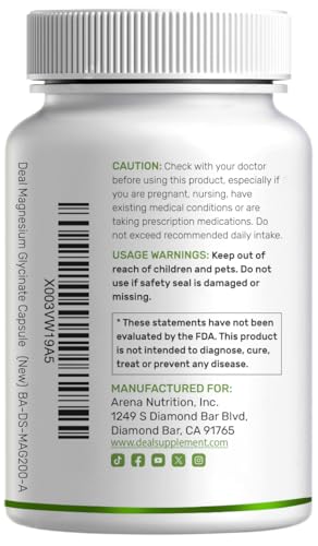 magnesium glycinate for improved digestion