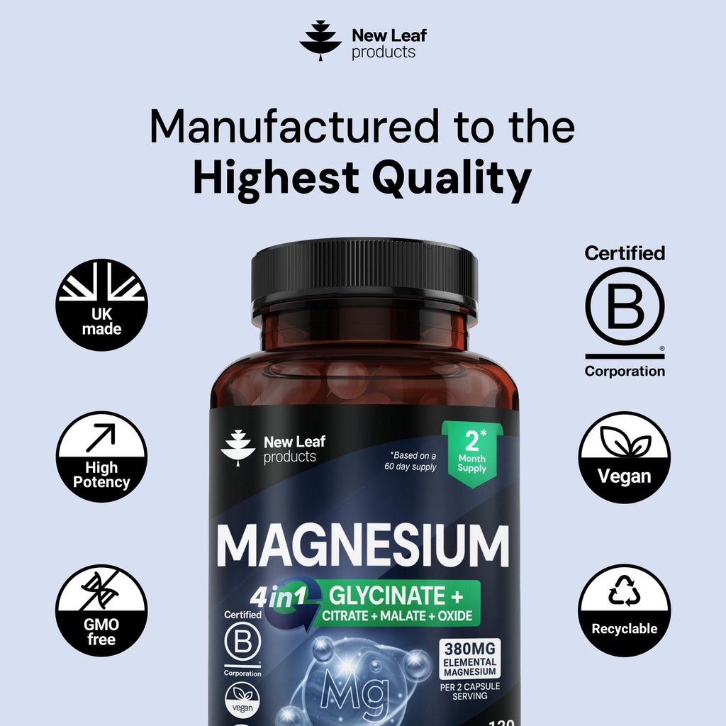 magnesium glycinate for improved energy levels