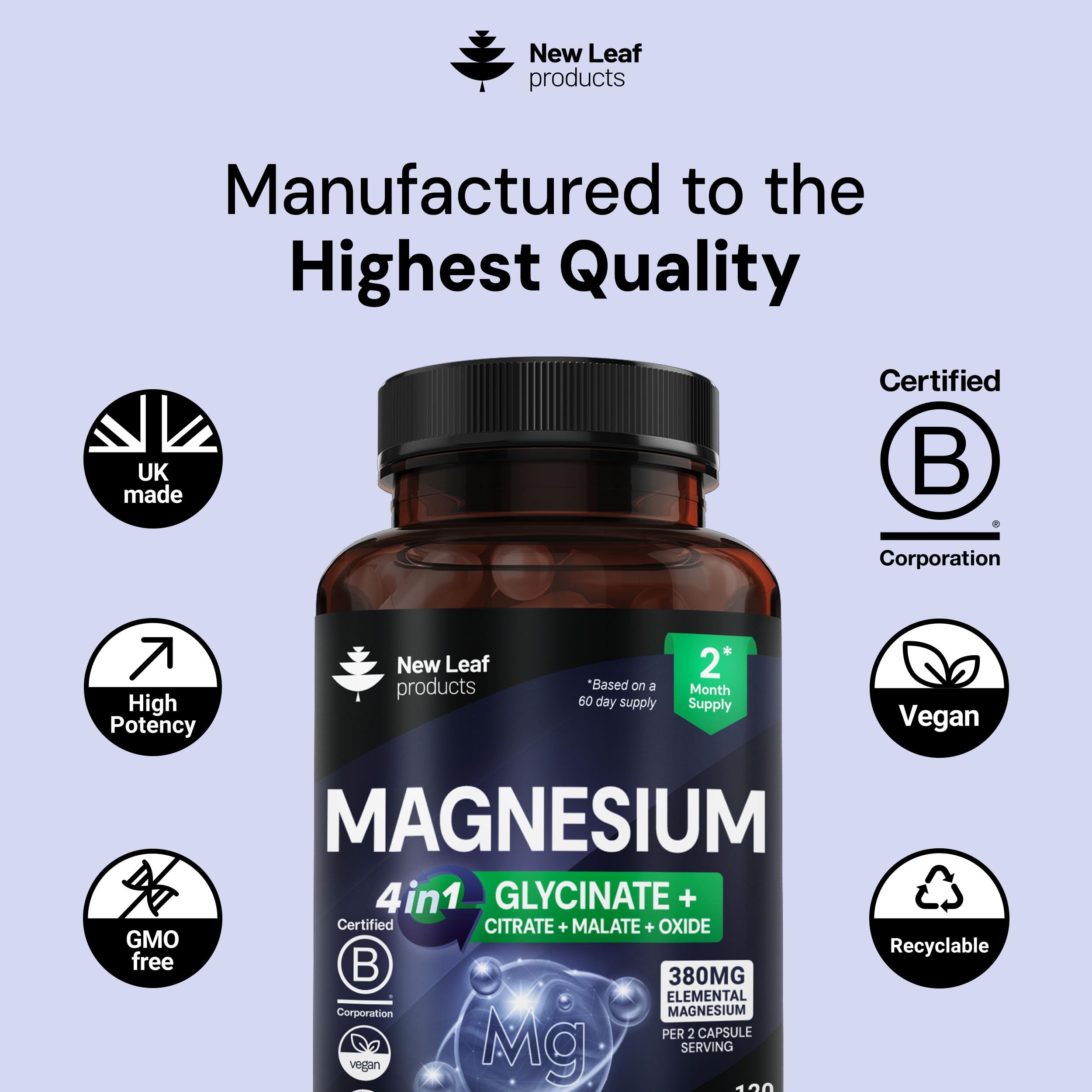 magnesium glycinate for improved energy levels
