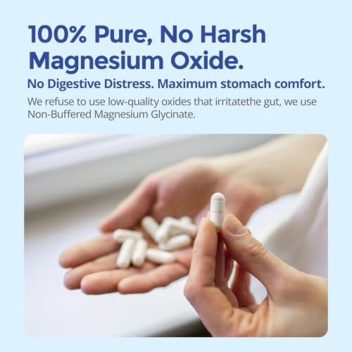 Magnesium glycinate for improved energy levels