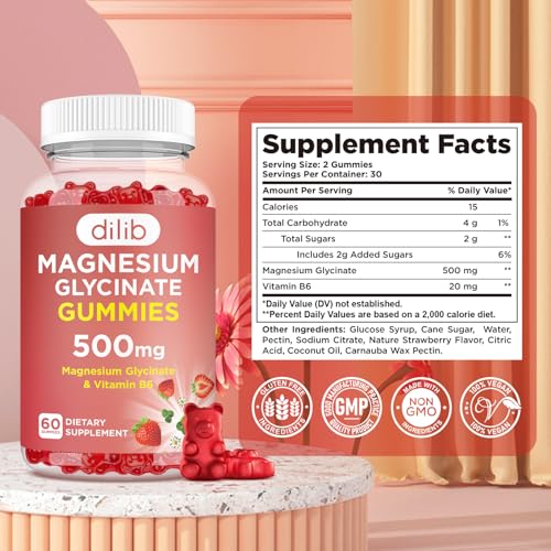 Magnesium glycinate for improved mood stability