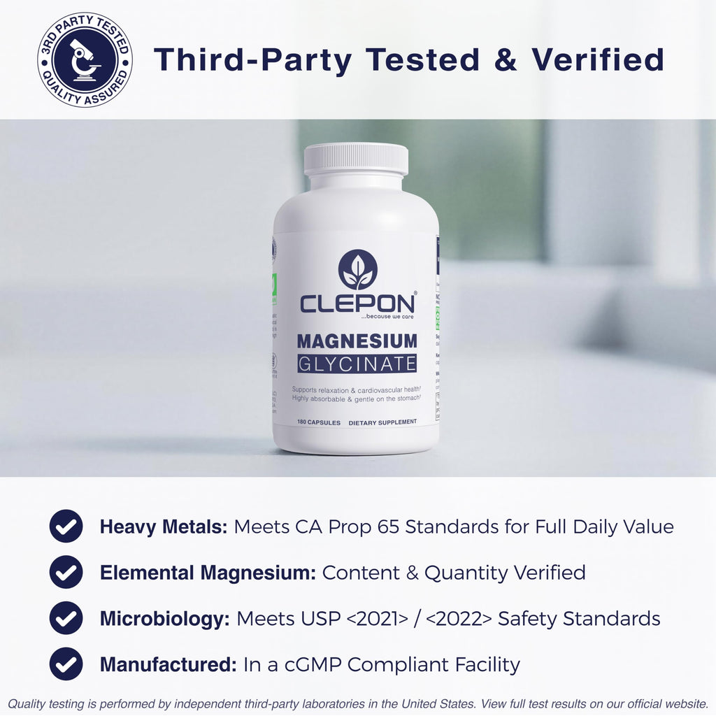 magnesium glycinate for improved mood