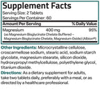 Magnesium glycinate for improved sleep quality