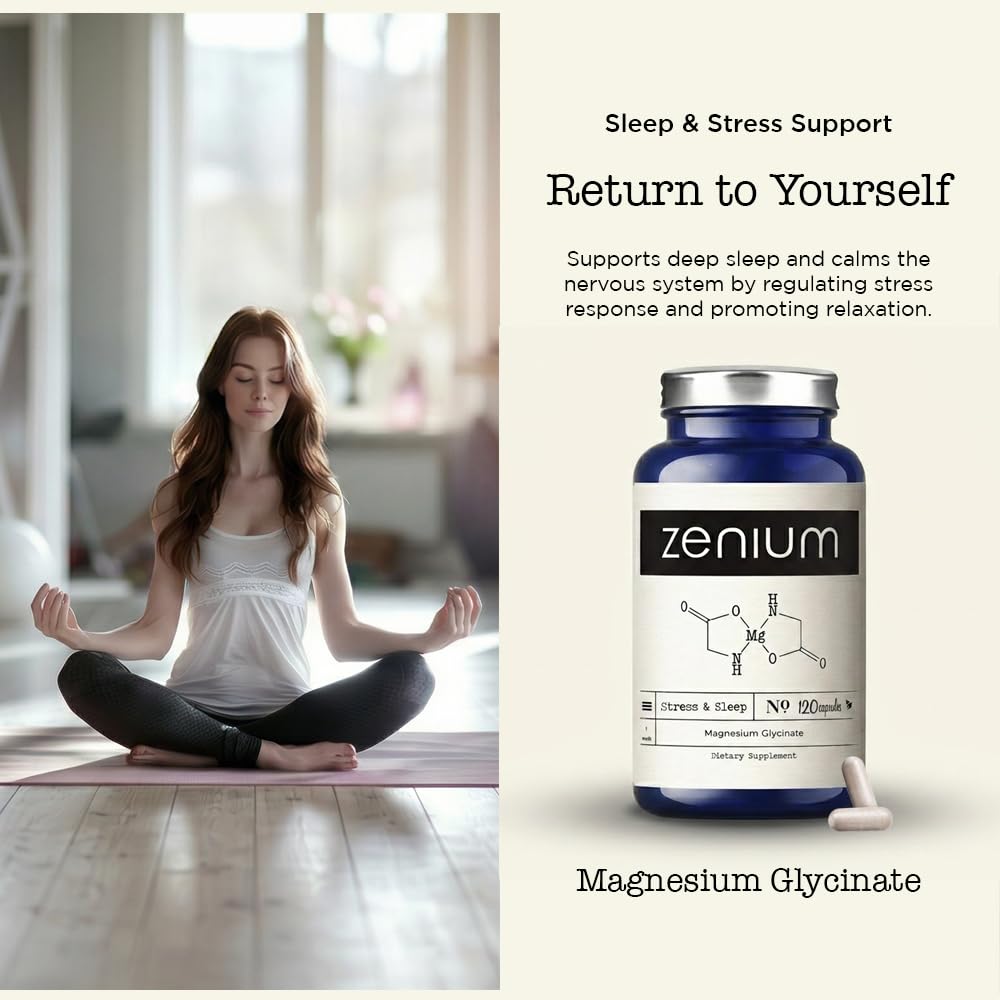 Magnesium glycinate for improved sleep quality