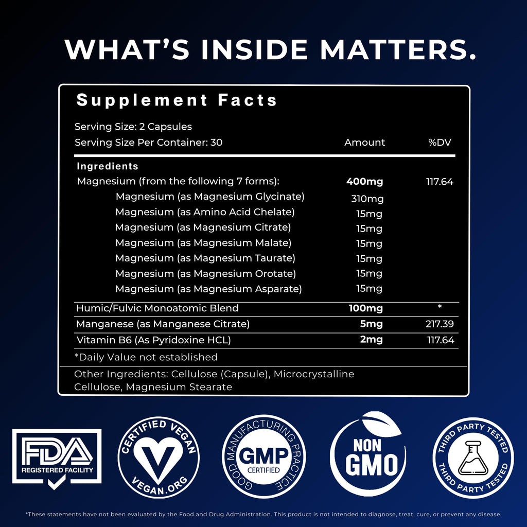magnesium glycinate for improved sleep quality