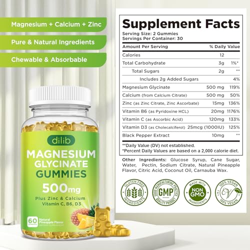 magnesium glycinate for improved sleep quality