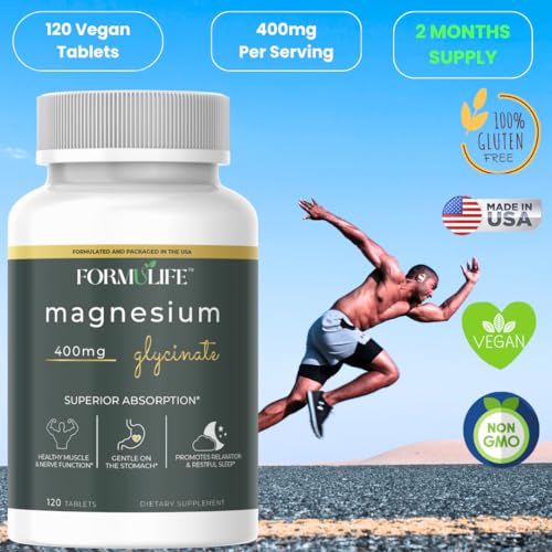 Magnesium glycinate for improved sleep quality