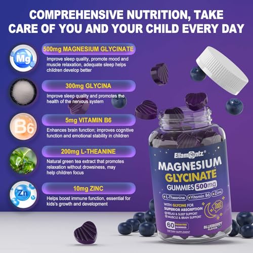 Magnesium glycinate for improved sleep quality