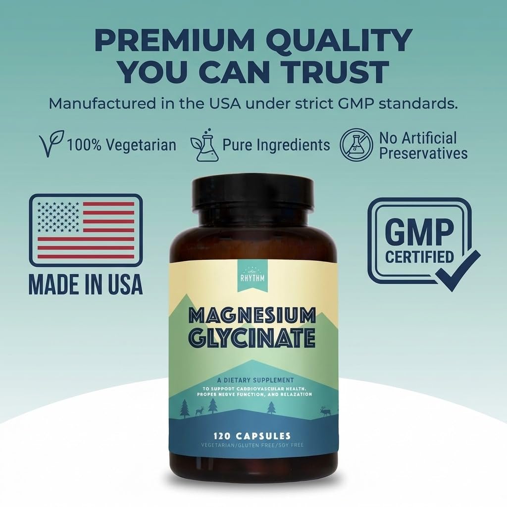 Magnesium glycinate for improved sleep quality