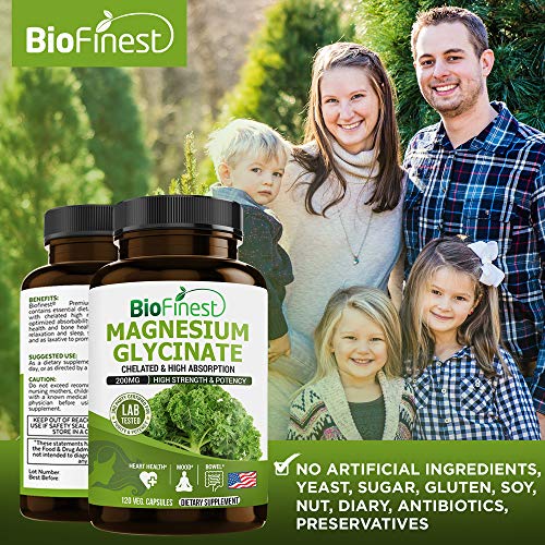 Magnesium glycinate for improved sleep