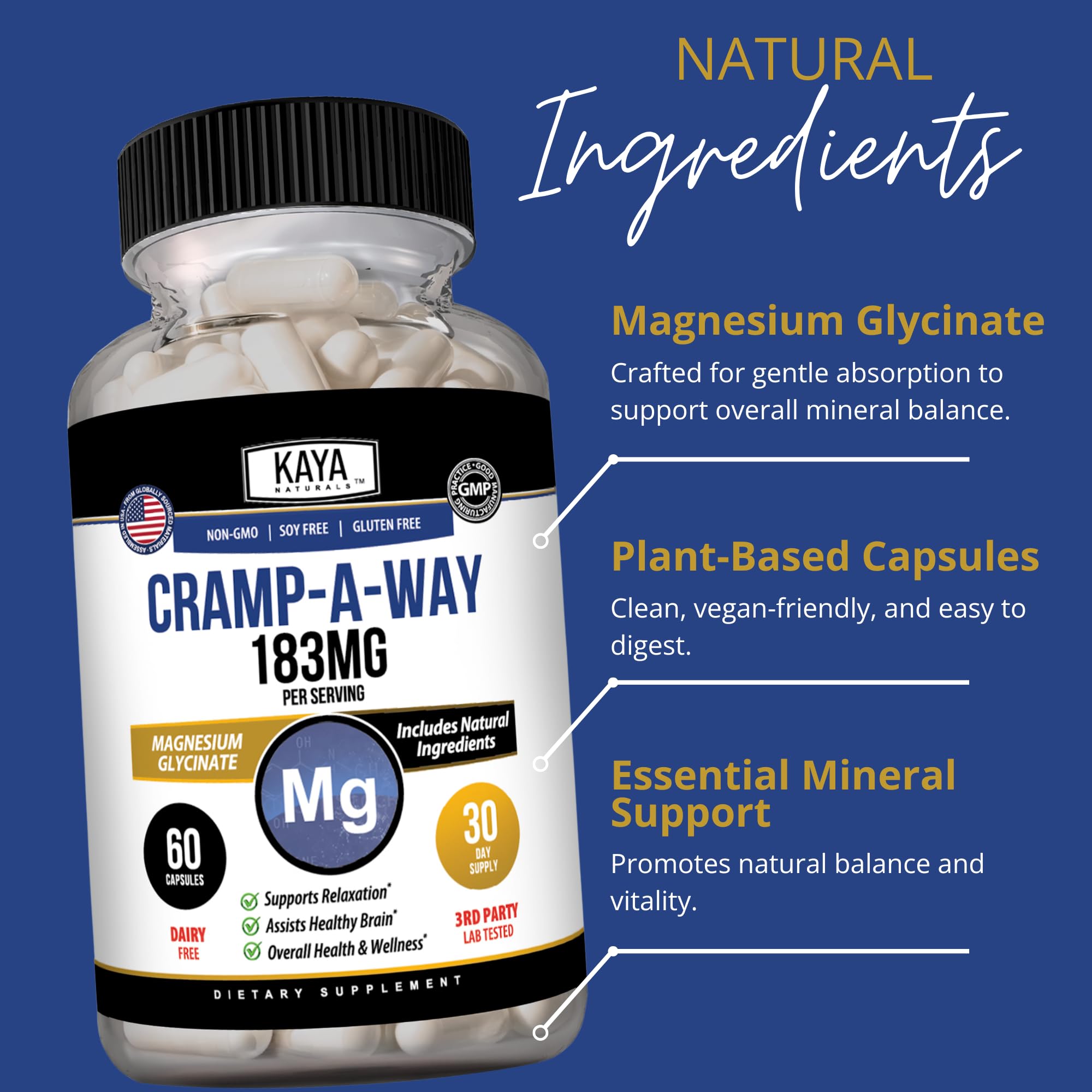 magnesium glycinate for menstrual comfort