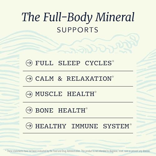 magnesium glycinate for muscle health