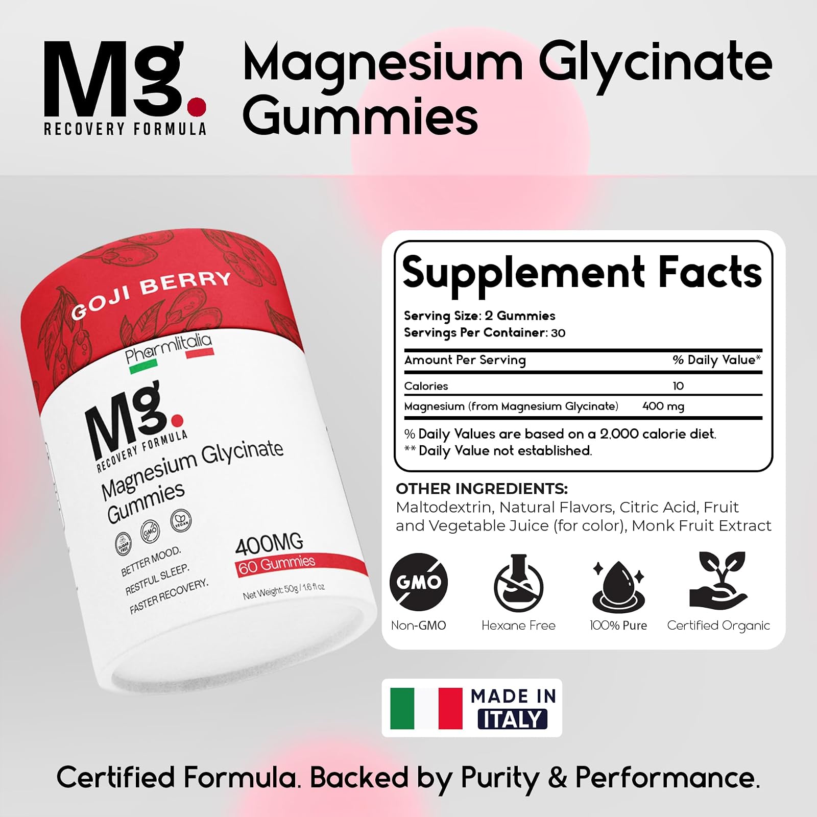 Magnesium glycinate for muscle recovery