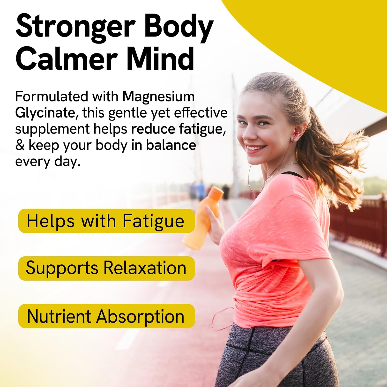 Magnesium glycinate for muscle recovery