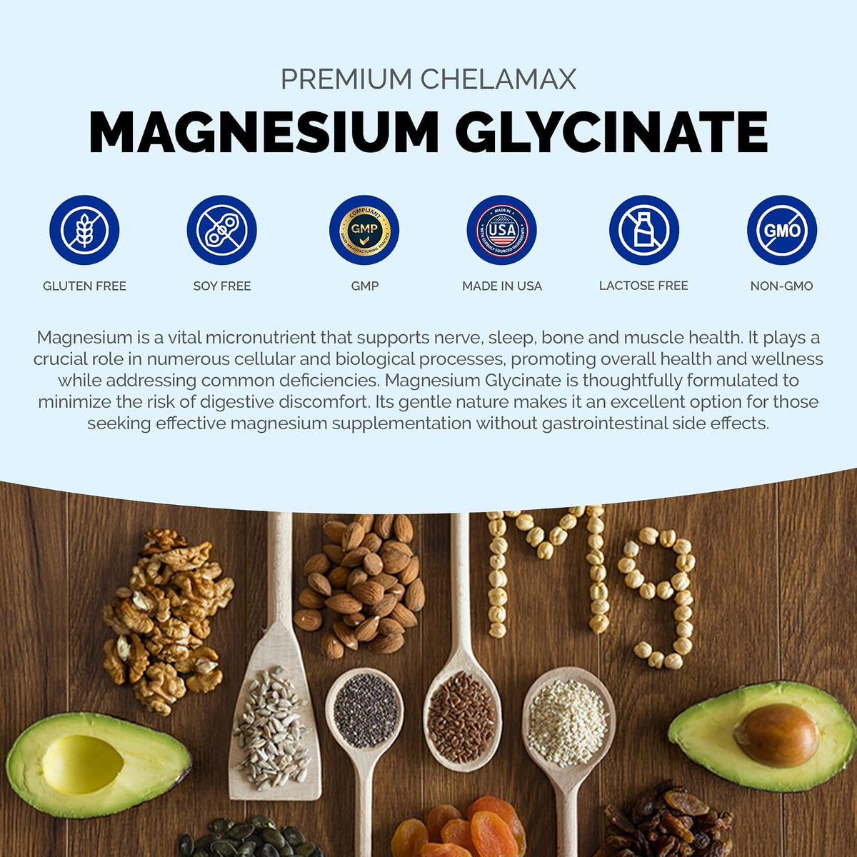 Magnesium Glycinate for muscle relaxation