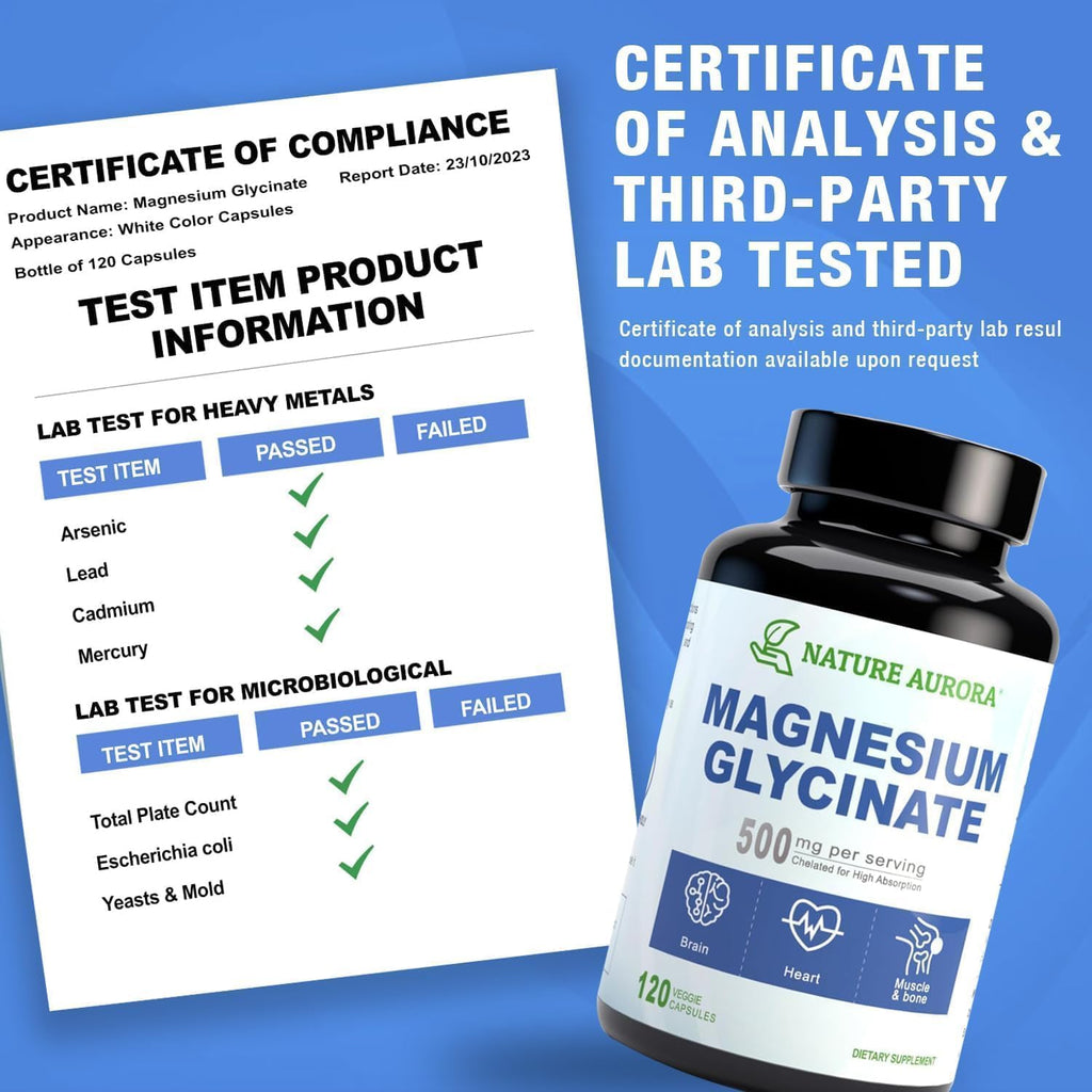 magnesium glycinate for muscle relaxation
