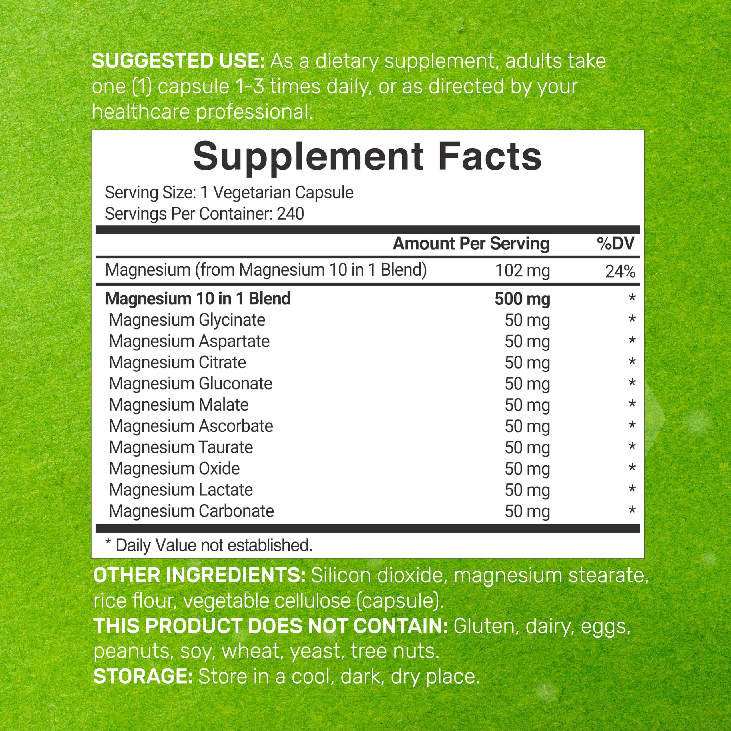 magnesium glycinate for muscle relaxation