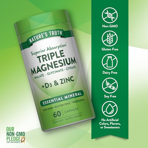 Magnesium glycinate for muscle relaxation