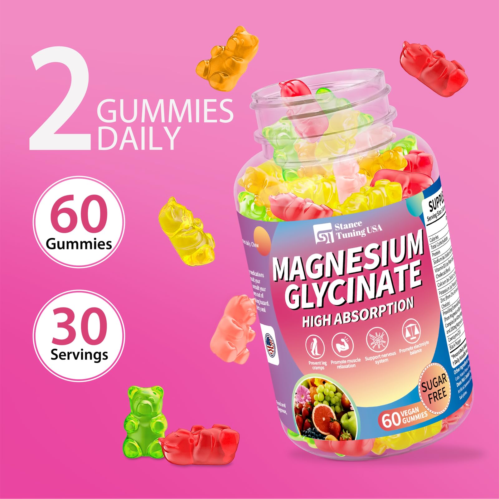 magnesium glycinate for muscle relaxation