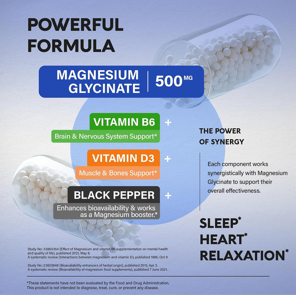 magnesium glycinate for muscle relaxation