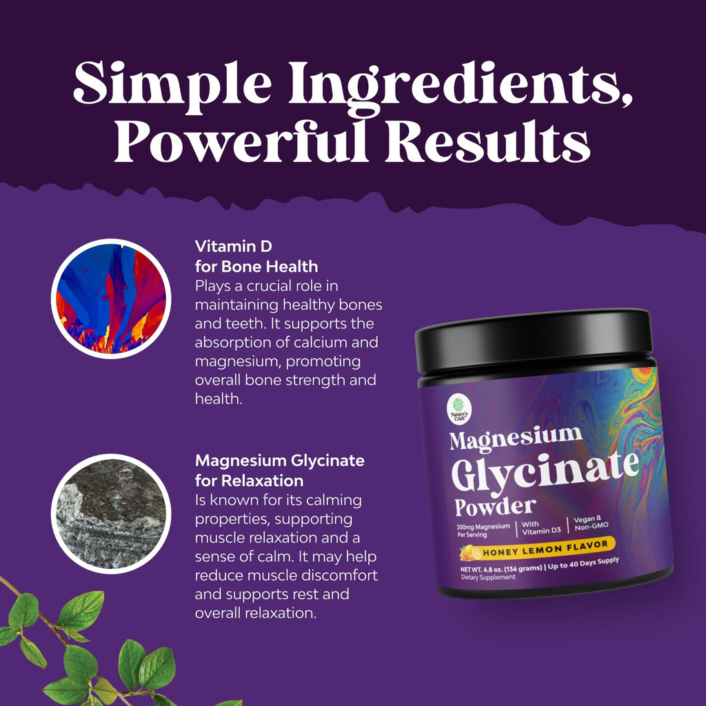 magnesium glycinate for muscle relaxation