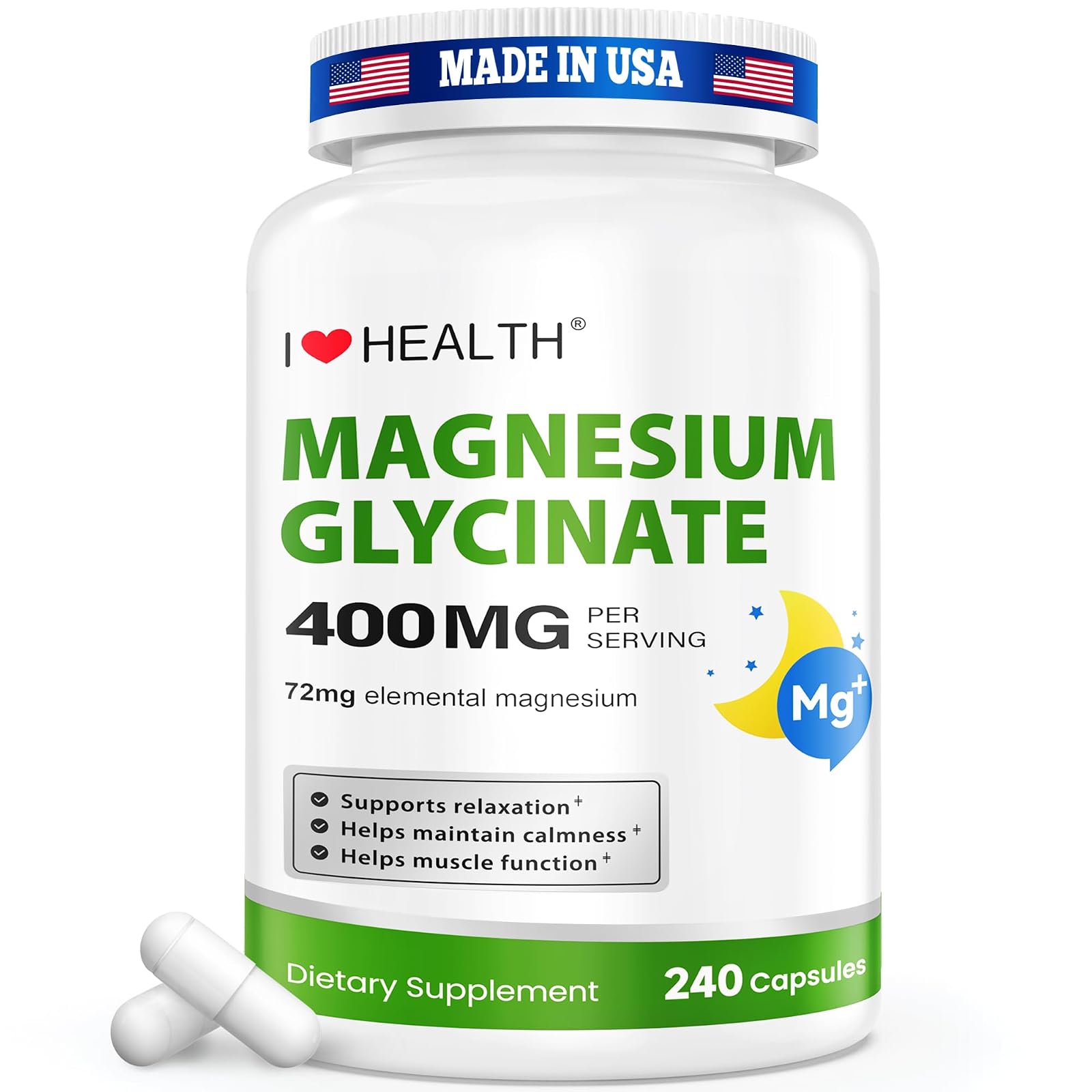 Magnesium Glycinate for muscle relaxation