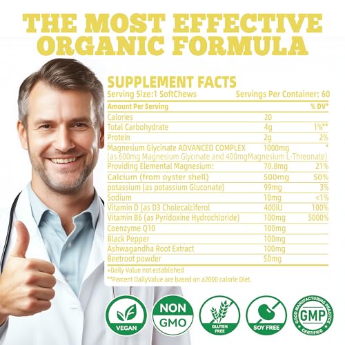 magnesium glycinate for muscle relaxation