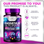 Magnesium glycinate for muscle support
