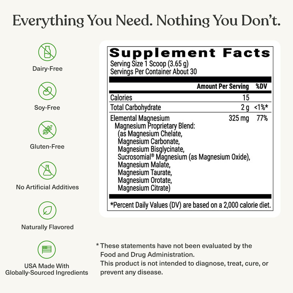 magnesium glycinate for muscle support