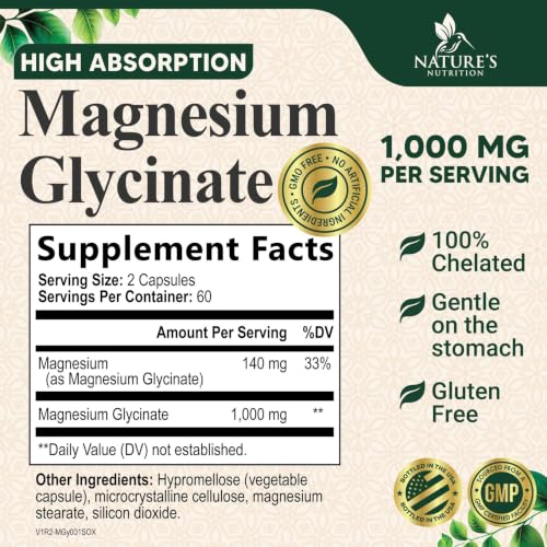 magnesium glycinate for nerve function