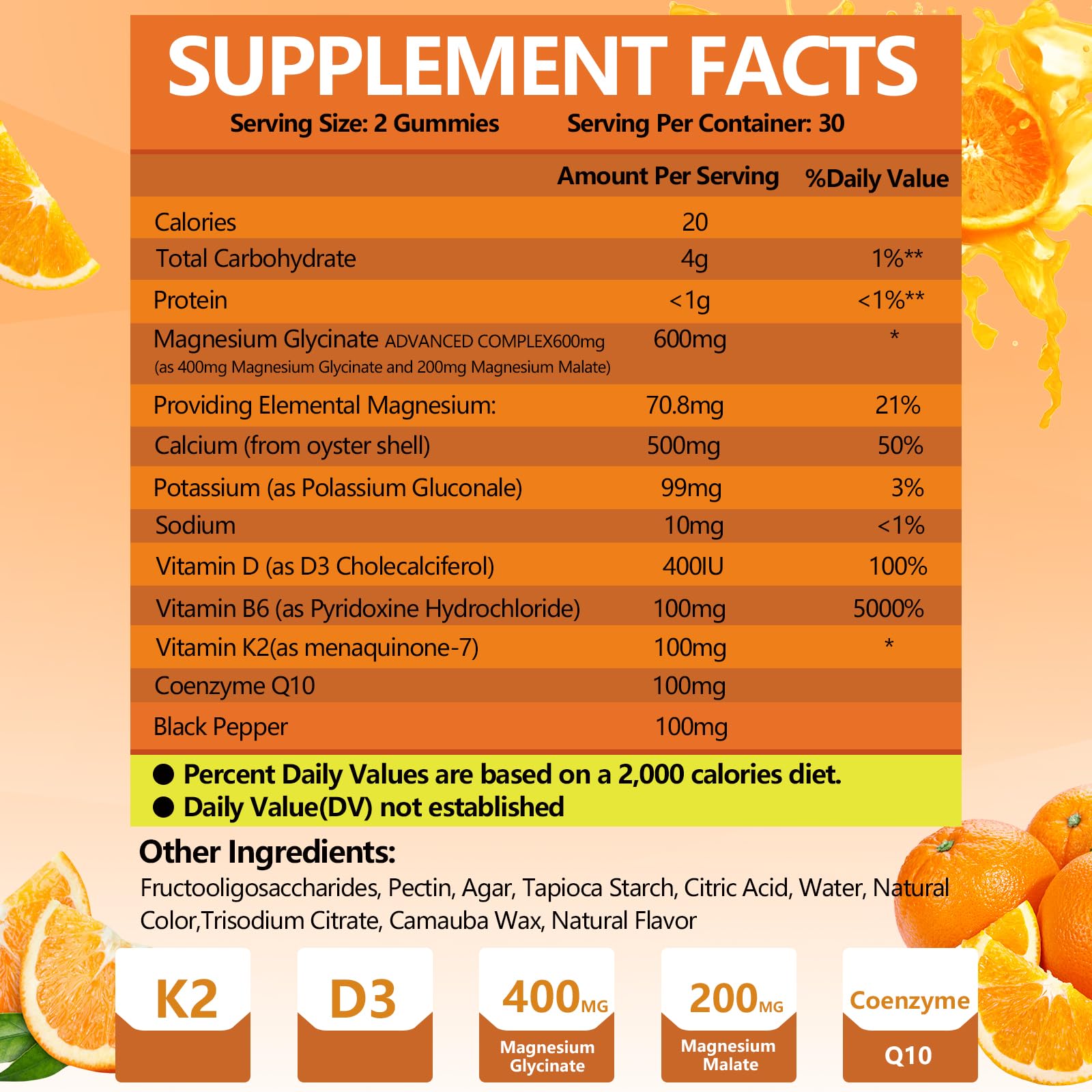 Magnesium glycinate for nerve support