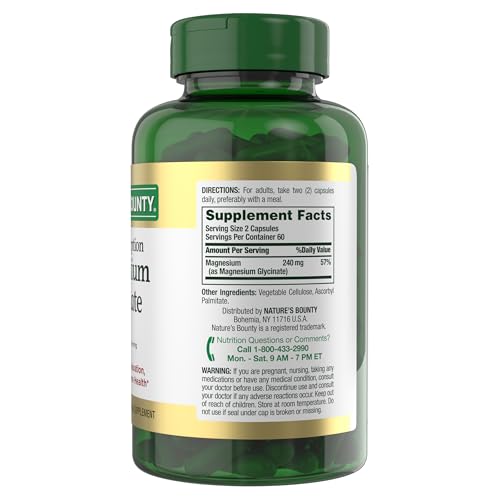 magnesium glycinate for overall health