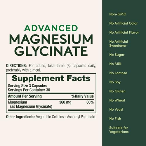 magnesium glycinate for overall health