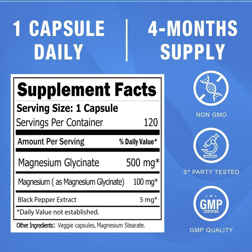 magnesium glycinate for overall health