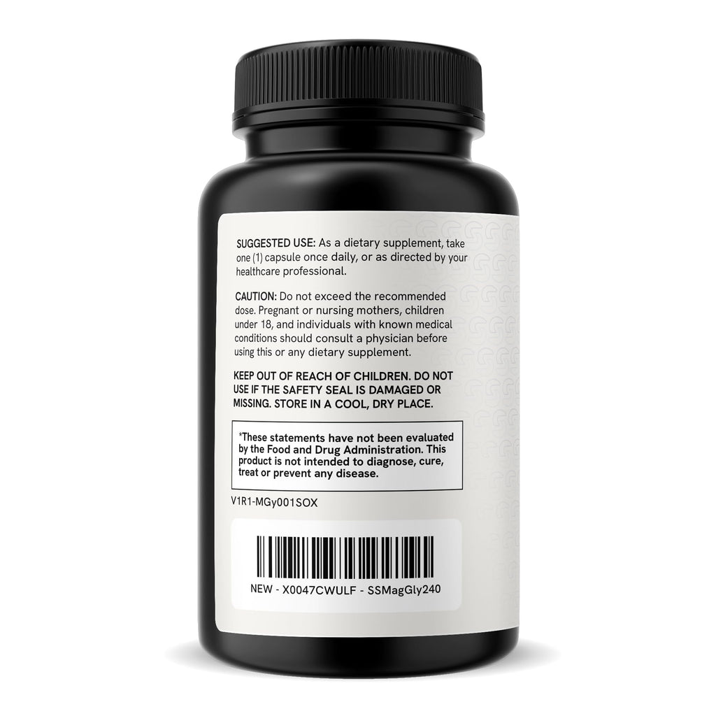 magnesium glycinate for overall wellness