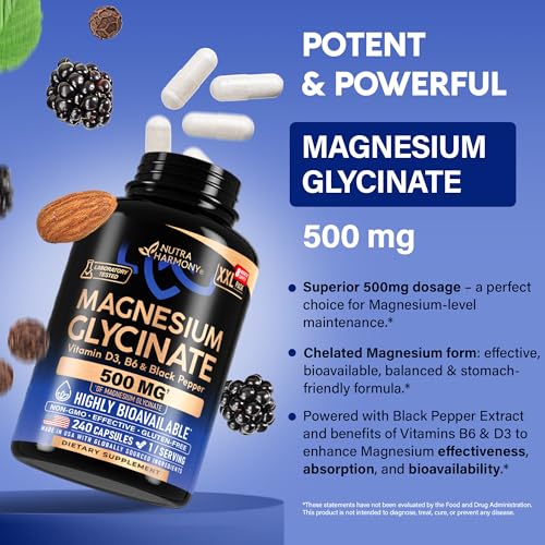 magnesium glycinate for overall wellness