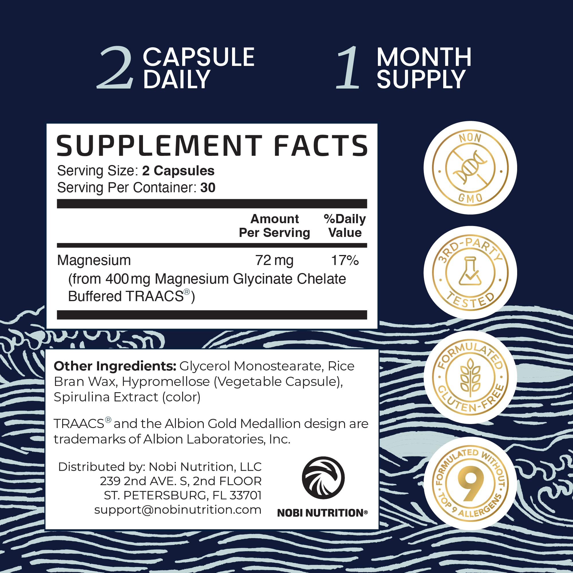 magnesium glycinate for overall wellness