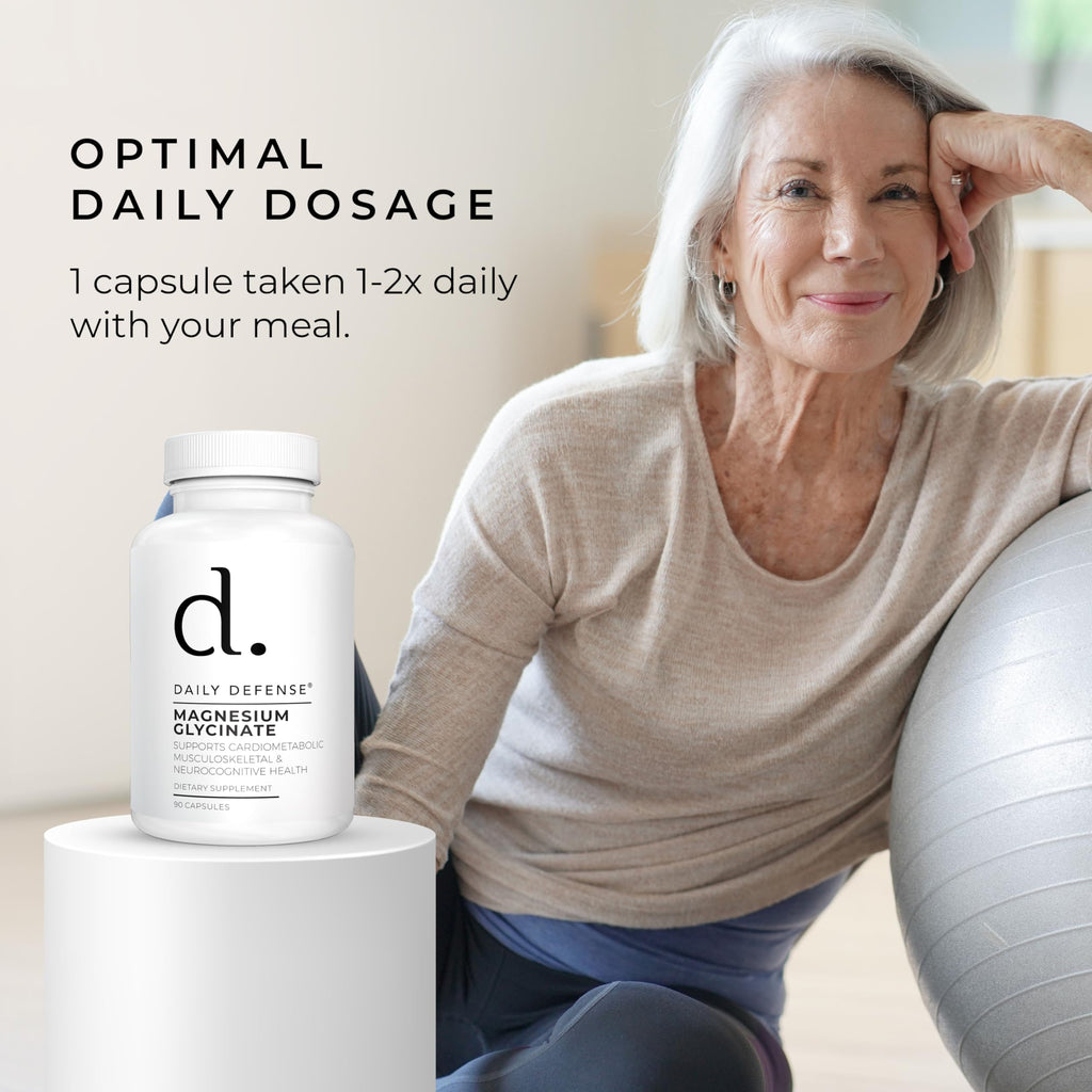Magnesium glycinate for relaxation and calm