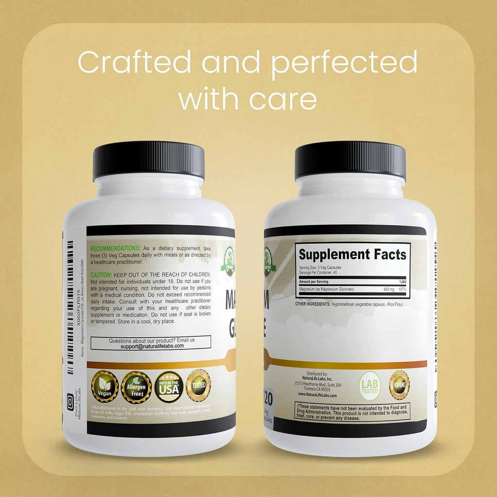 magnesium glycinate for relaxation support