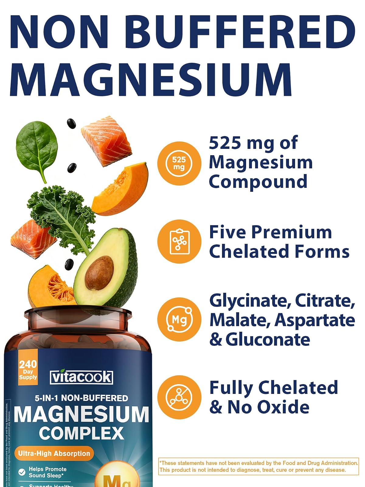 Magnesium glycinate for relaxation