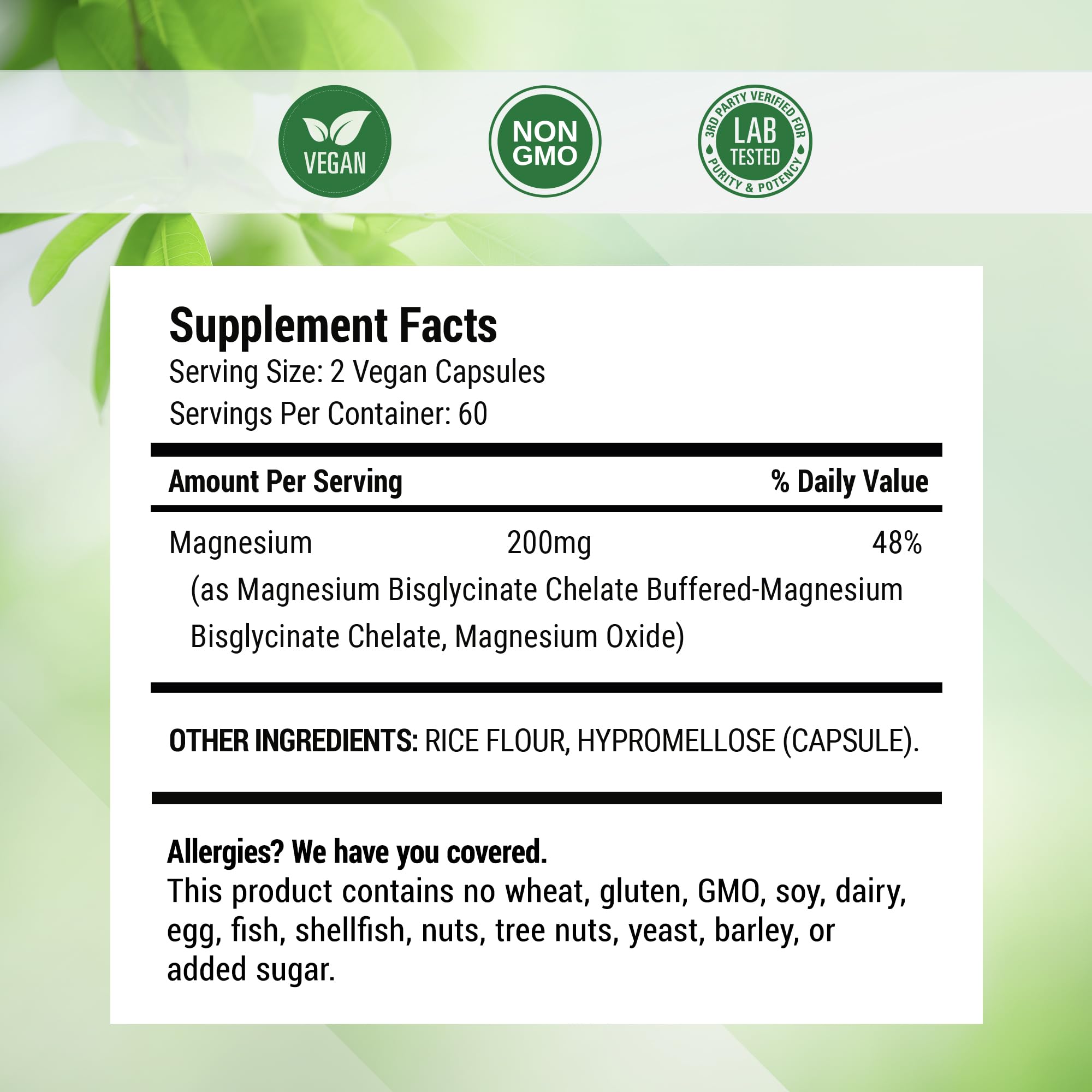 magnesium glycinate for restful nights