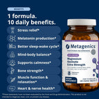 Magnesium glycinate for restful sleep