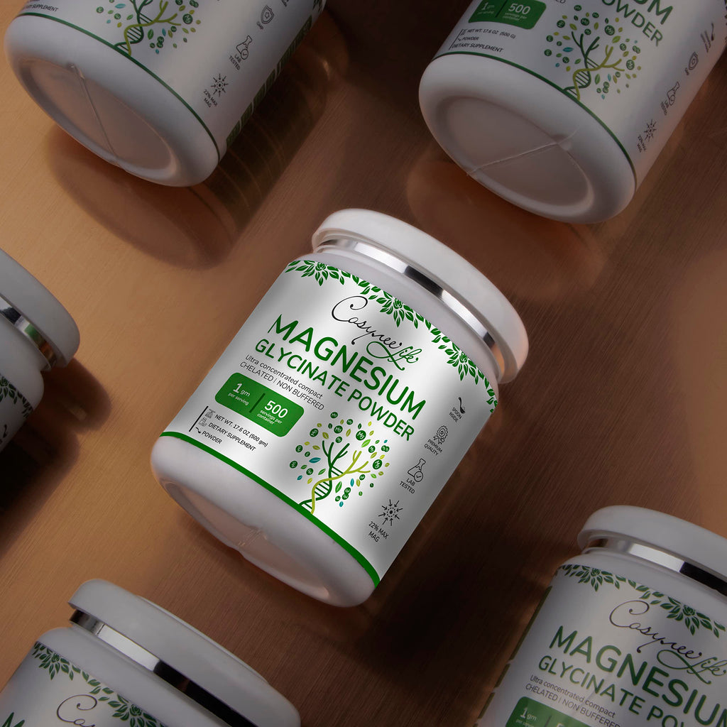 Magnesium glycinate for restful sleep
