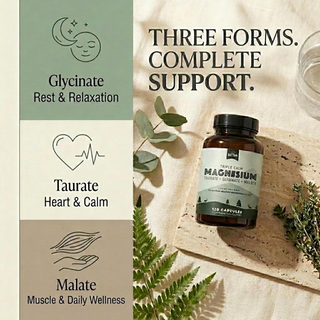 Magnesium glycinate for restful sleep