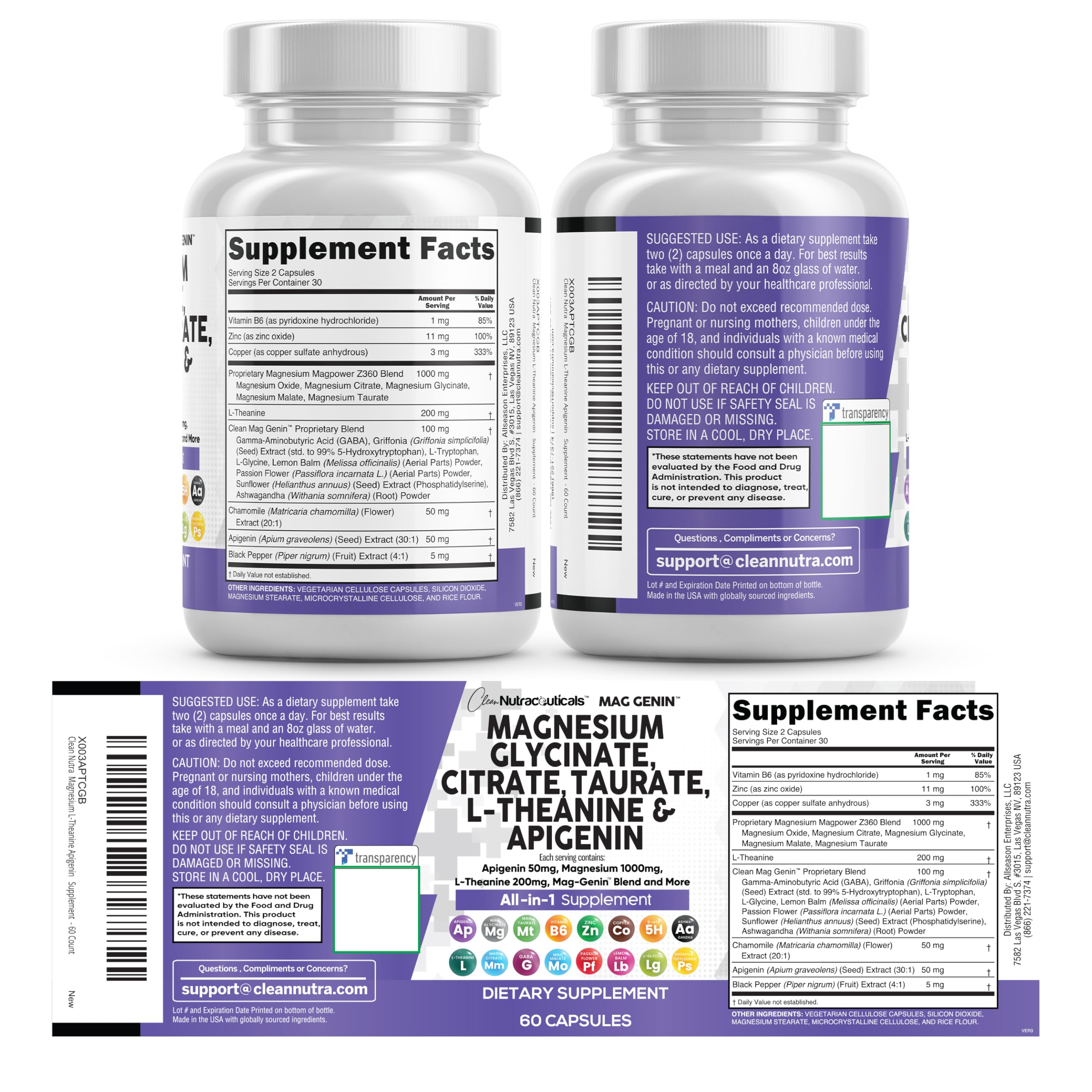 magnesium glycinate for stress management