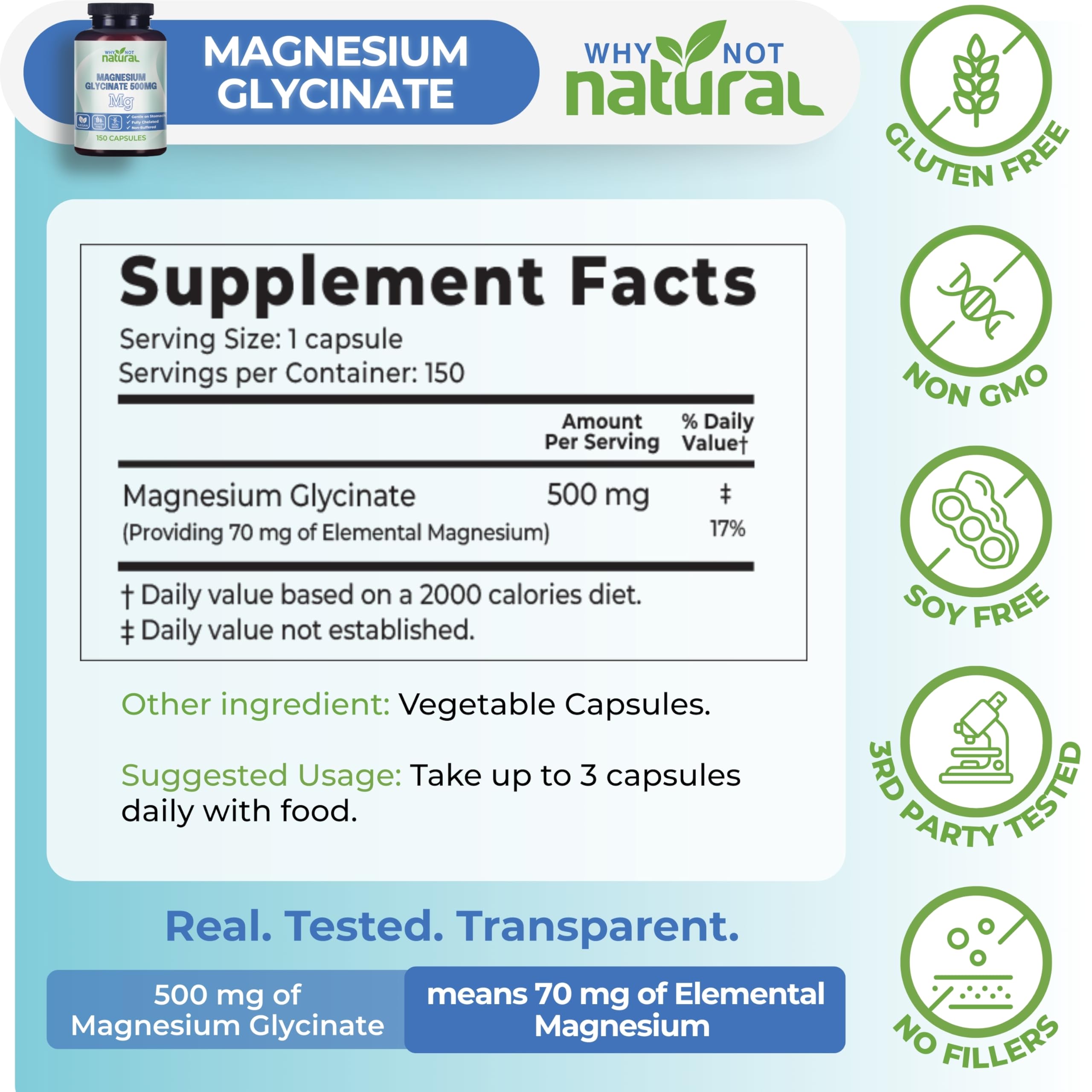 magnesium glycinate for stress relief