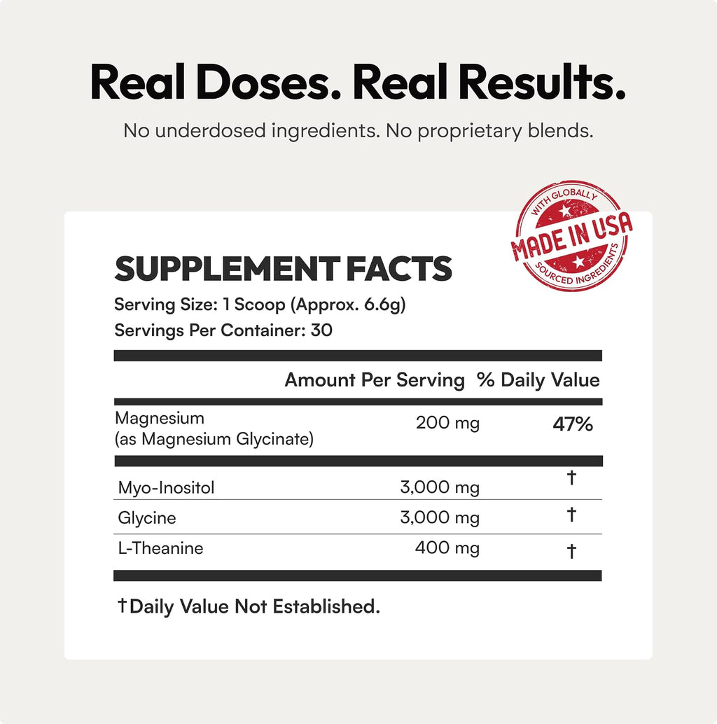 magnesium glycinate for stress relief
