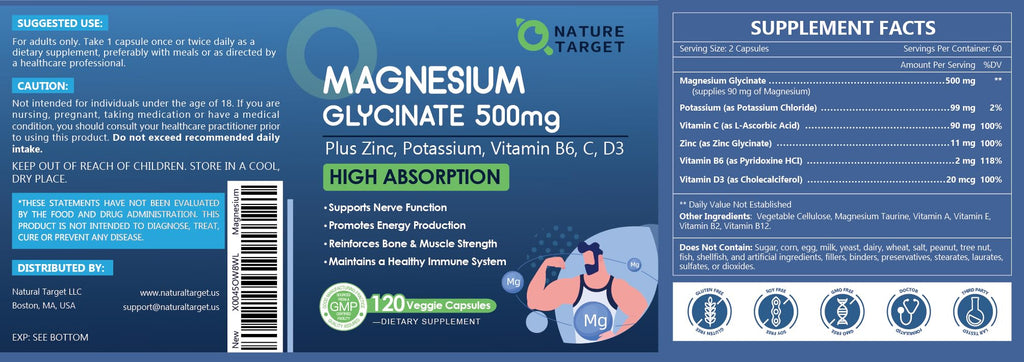 magnesium glycinate for stress relief