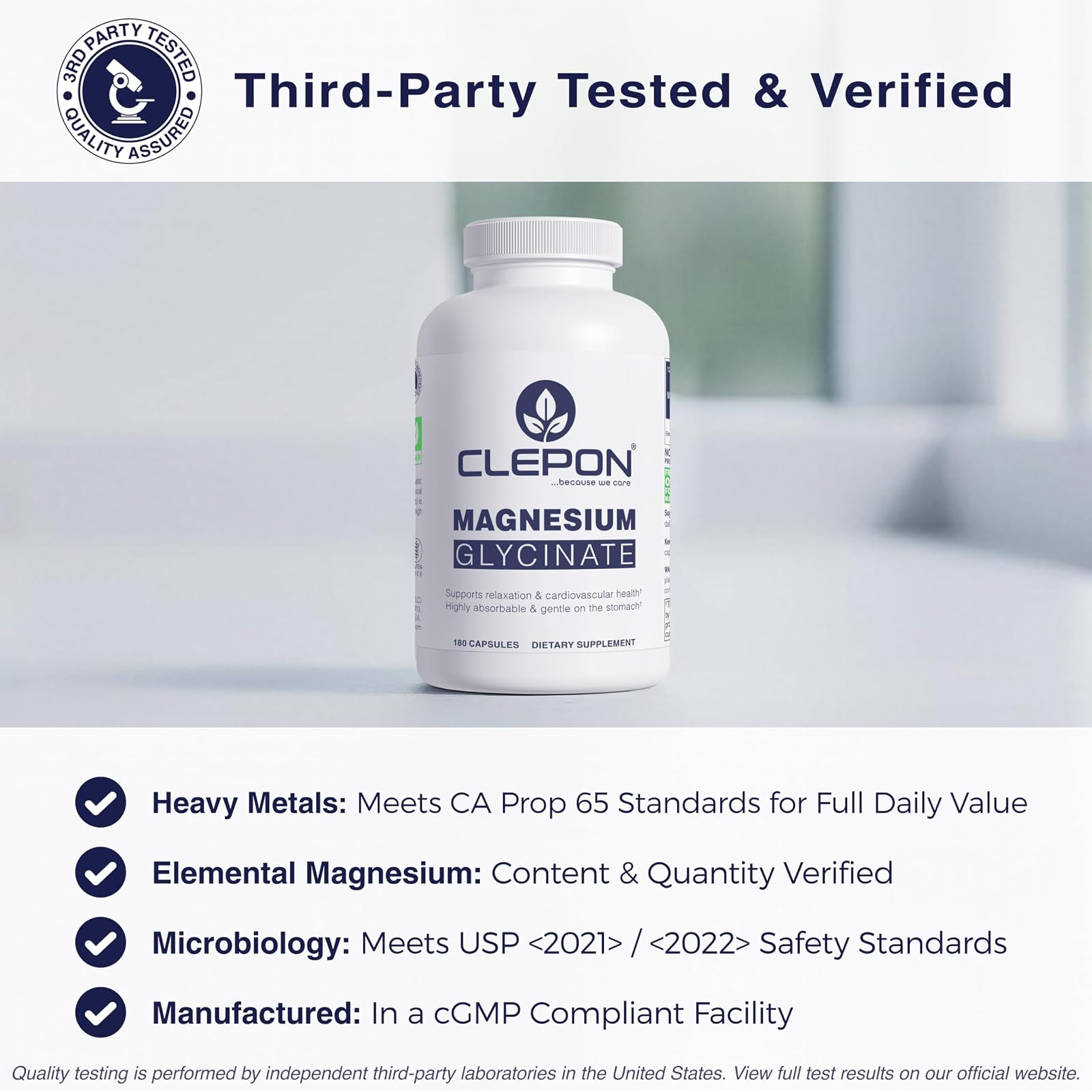 magnesium glycinate for stress relief